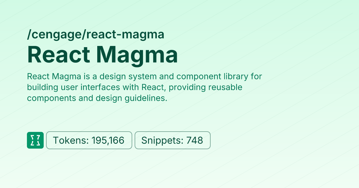 React Magma
