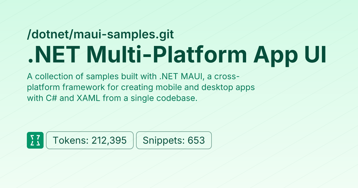 .NET Multi-Platform App UI