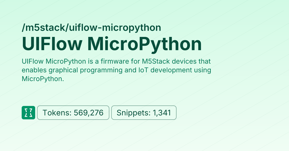 UIFlow MicroPython