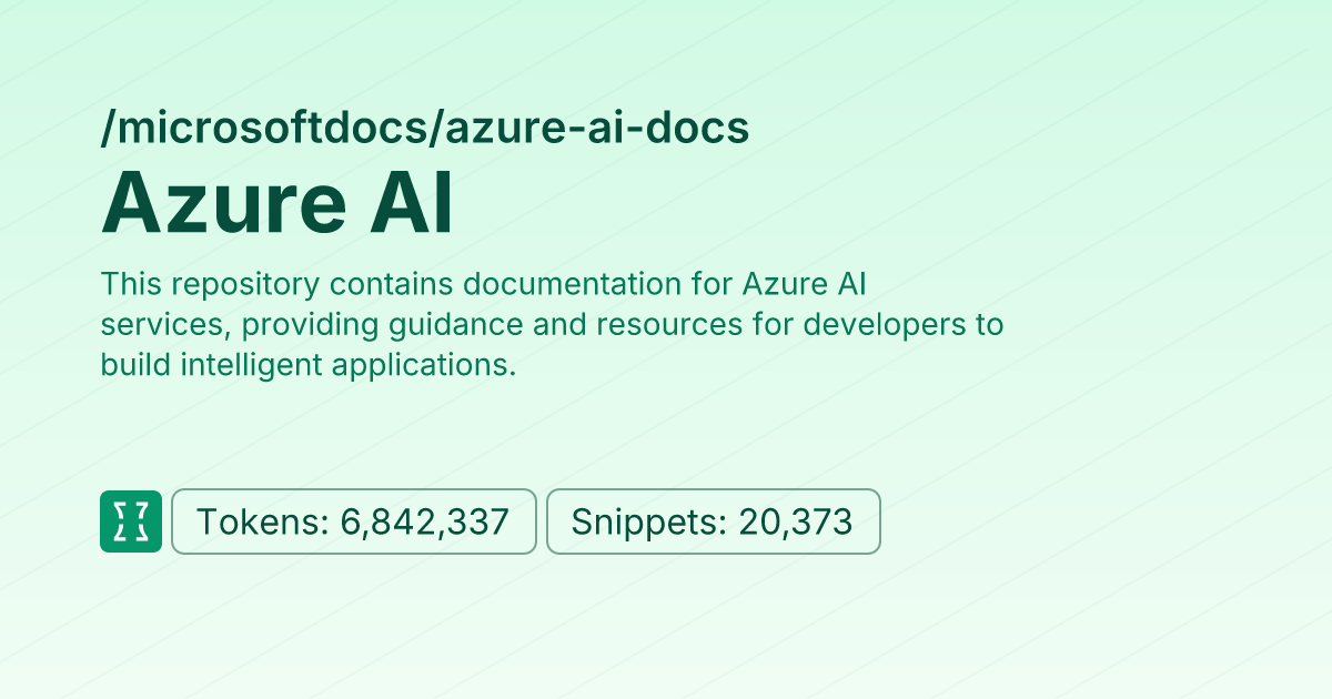 Context7 - Up-to-date documentation for LLMs and AI code editors