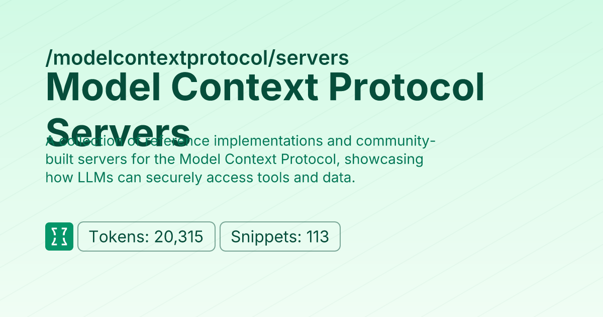 Context7 - Up-to-date documentation for LLMs and AI code editors