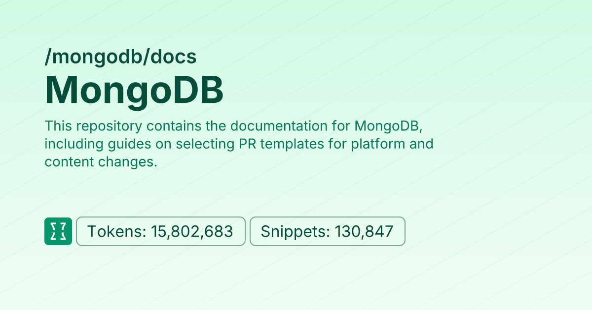 Context7 - Up-to-date documentation for LLMs and AI code editors