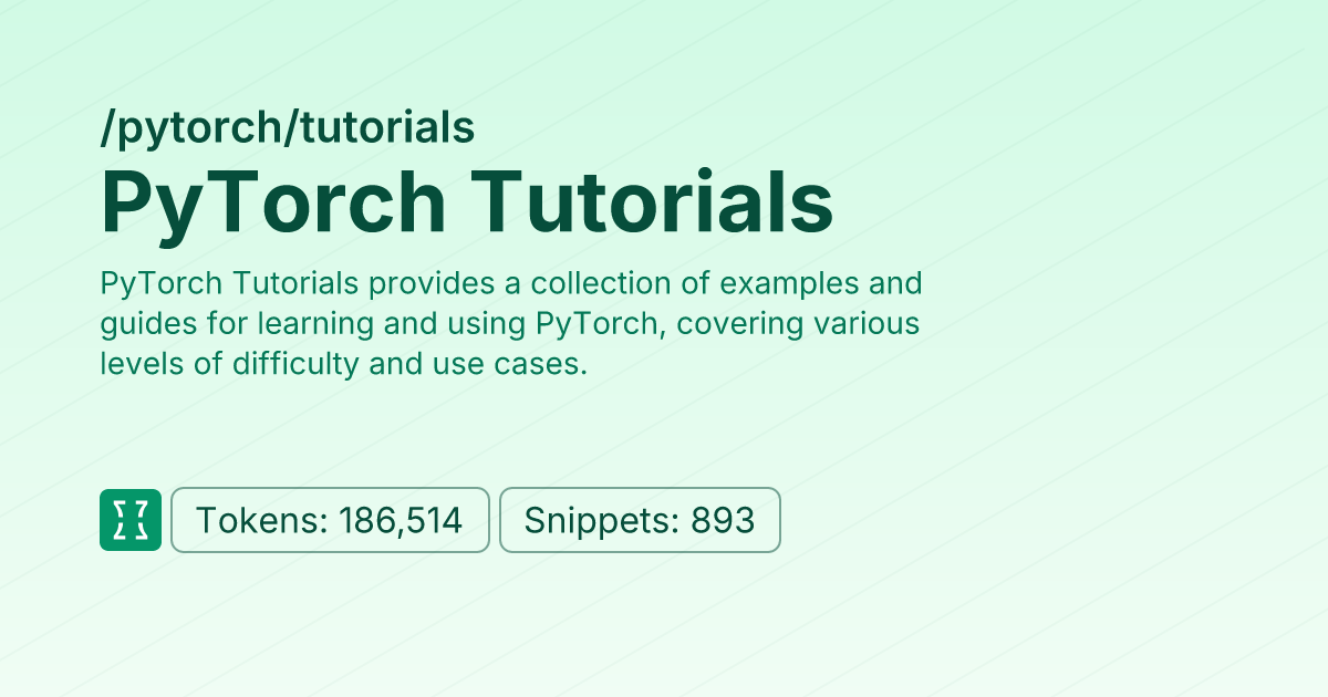 PyTorch Tutorials