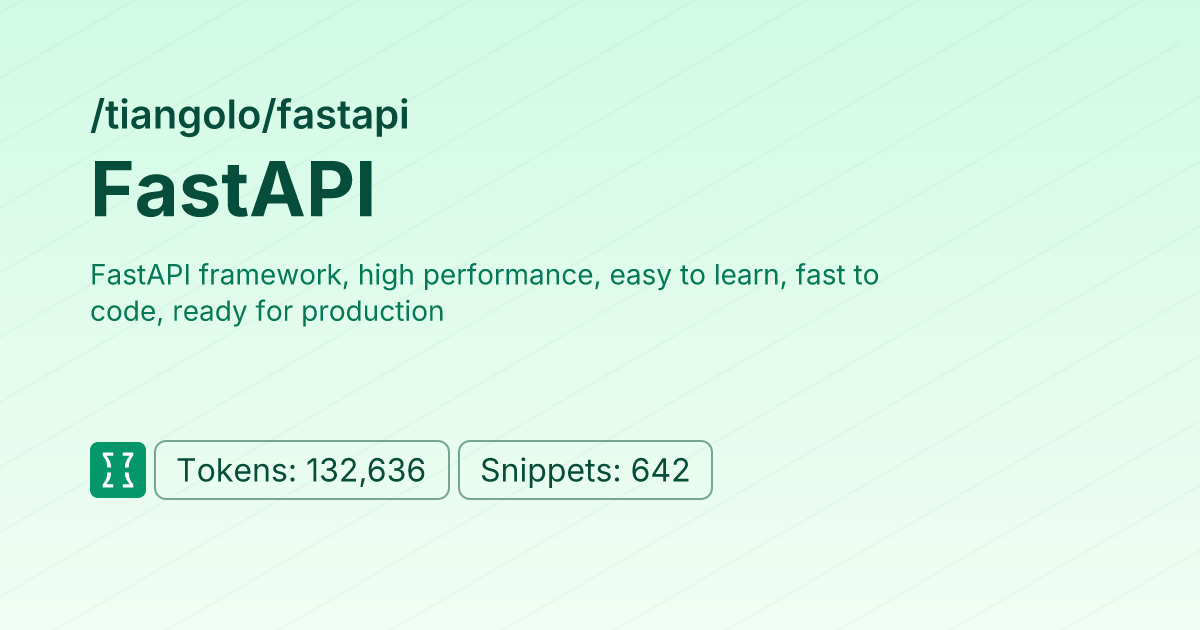 FastAPI