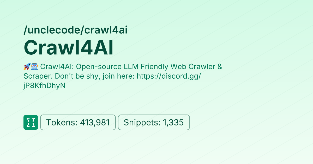 Context7 - Up-to-date documentation for LLMs and AI code editors